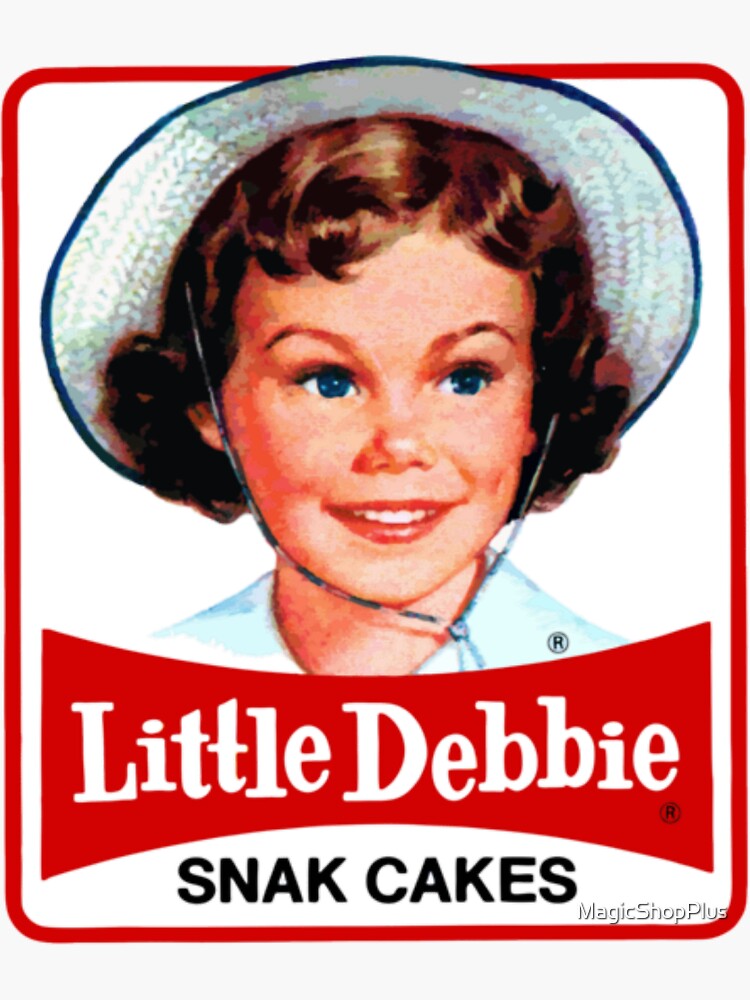 "Little Debbie Logo Snack Cakes" Sticker for Sale by MagicShopPlus ...