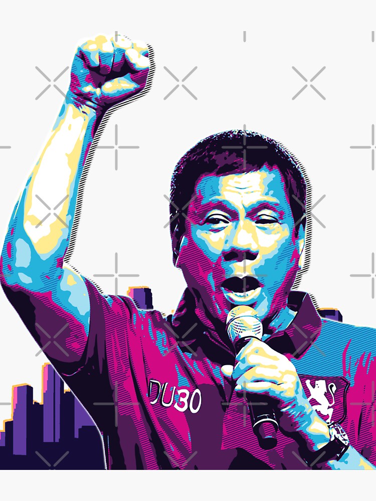 "rodrigo duterte free" Sticker for Sale by gunari277 | Redbubble