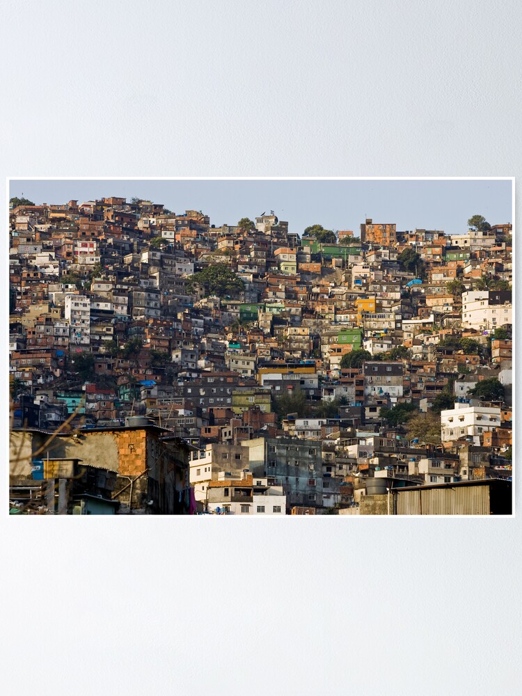 "Rocinha Favela, Rio De Janeiro, Brasil" Poster for Sale by ...