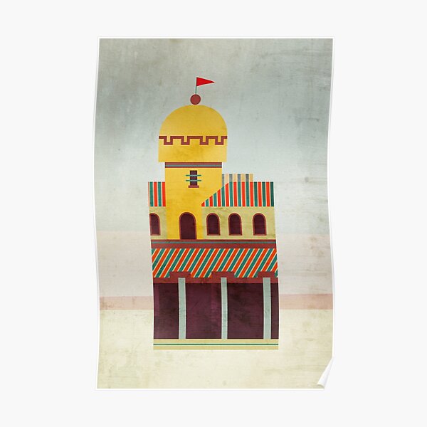 "Sandcastle" Poster for Sale by visualbasher | Redbubble