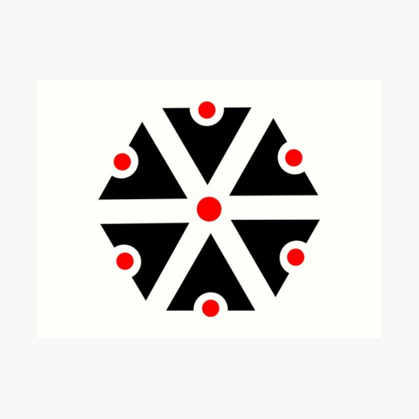 "symbols of Perun, " Art Print for Sale by Danler | Redbubble