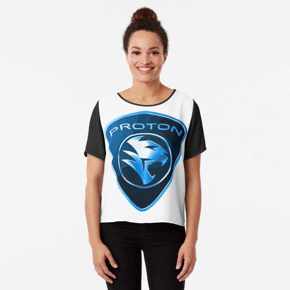 "Proton Power - Blue Proton Car Badge" Sticker for Sale by DylanJaimz ...