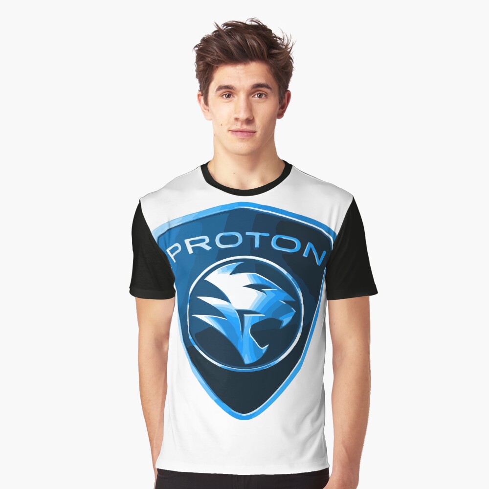 "Proton Power - Blue Proton Car Badge" Sticker for Sale by DylanJaimz ...