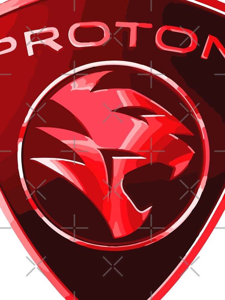 "Proton Power - Red Proton Car Badge" Leggings for Sale by DylanJaimz ...