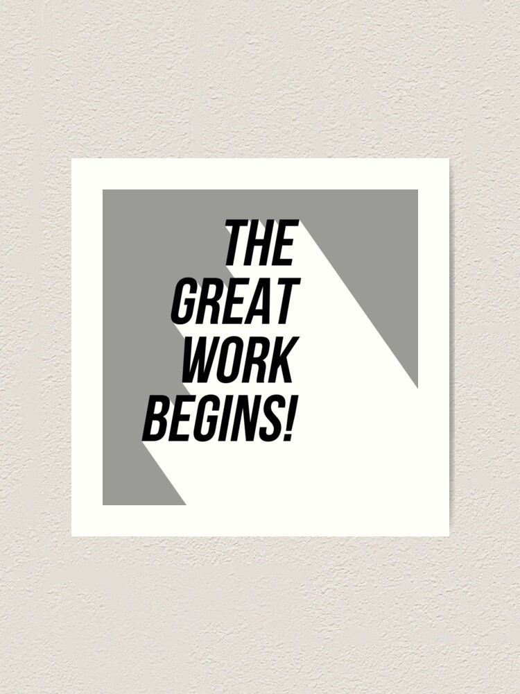 "The Great Work Begins (2) - Angels in America " Art Print for Sale by ...
