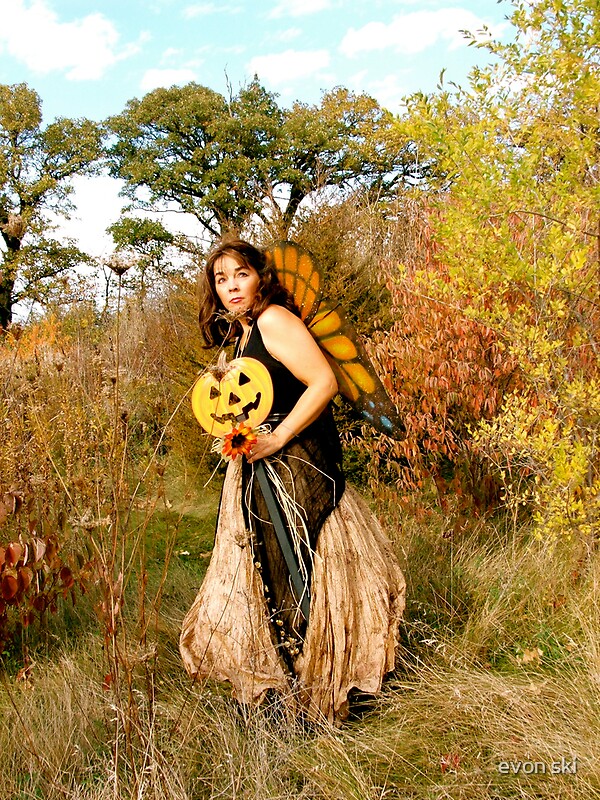 "Prairie Fairy Ode to Milkweed" by evon ski | Redbubble