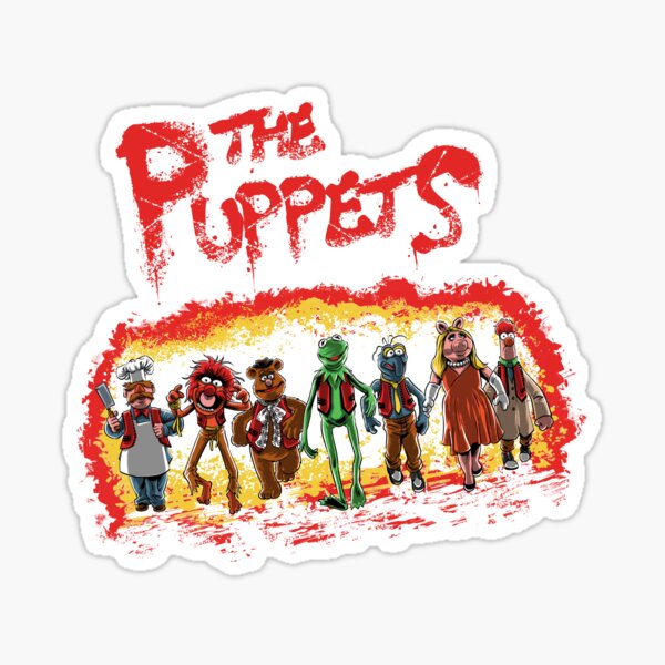 "The Puppets" Sticker by Zascanauta | Redbubble