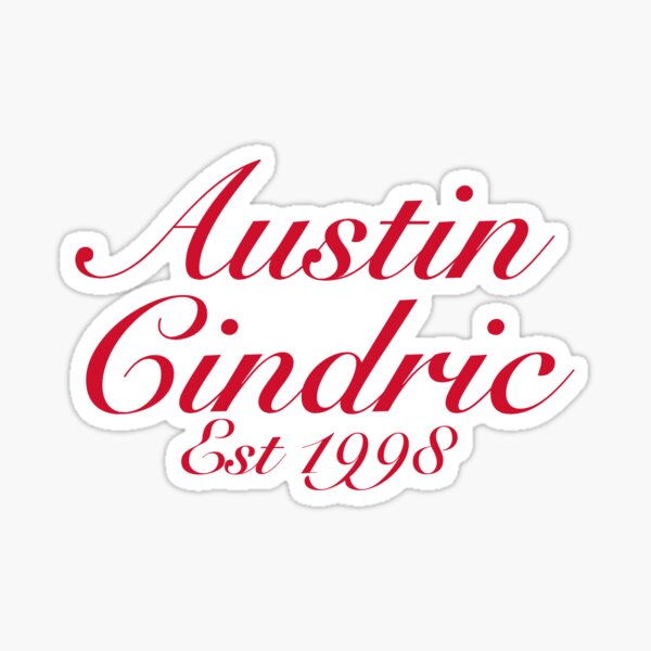 "Austin Cindric Established 1998" Sticker for Sale by rylandsbourg ...