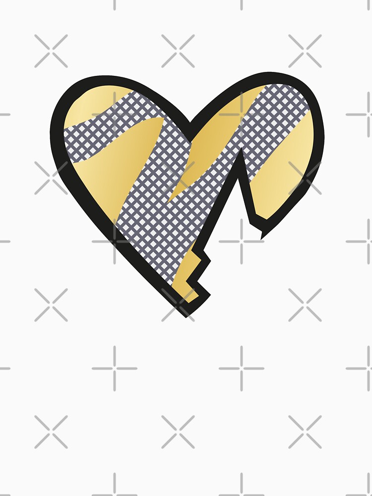 "HBK Golden Heart" T-shirt for Sale by Linubidix | Redbubble | shawn ...
