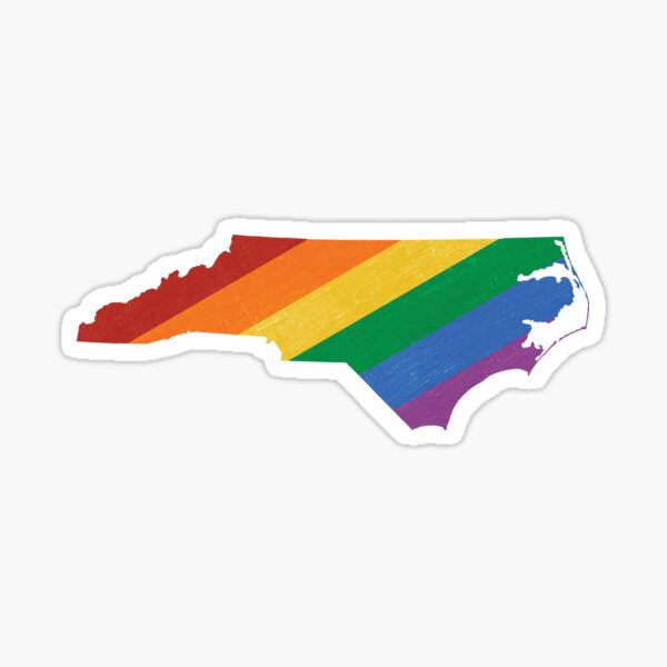 "North Carolina Pride" Sticker for Sale by marenmisner | Redbubble