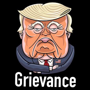 "Grievance" Sticker for Sale by MacKaycartoons | Redbubble