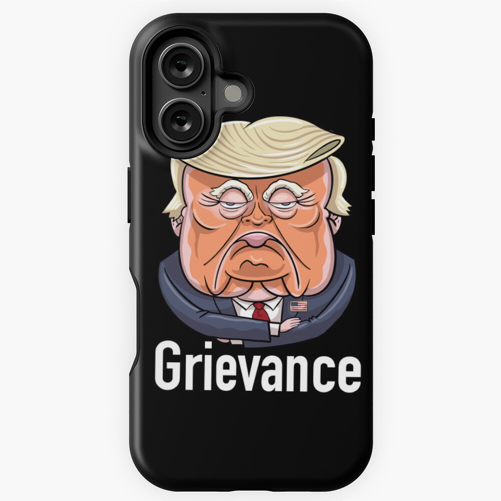 "Grievance" Sticker for Sale by MacKaycartoons | Redbubble