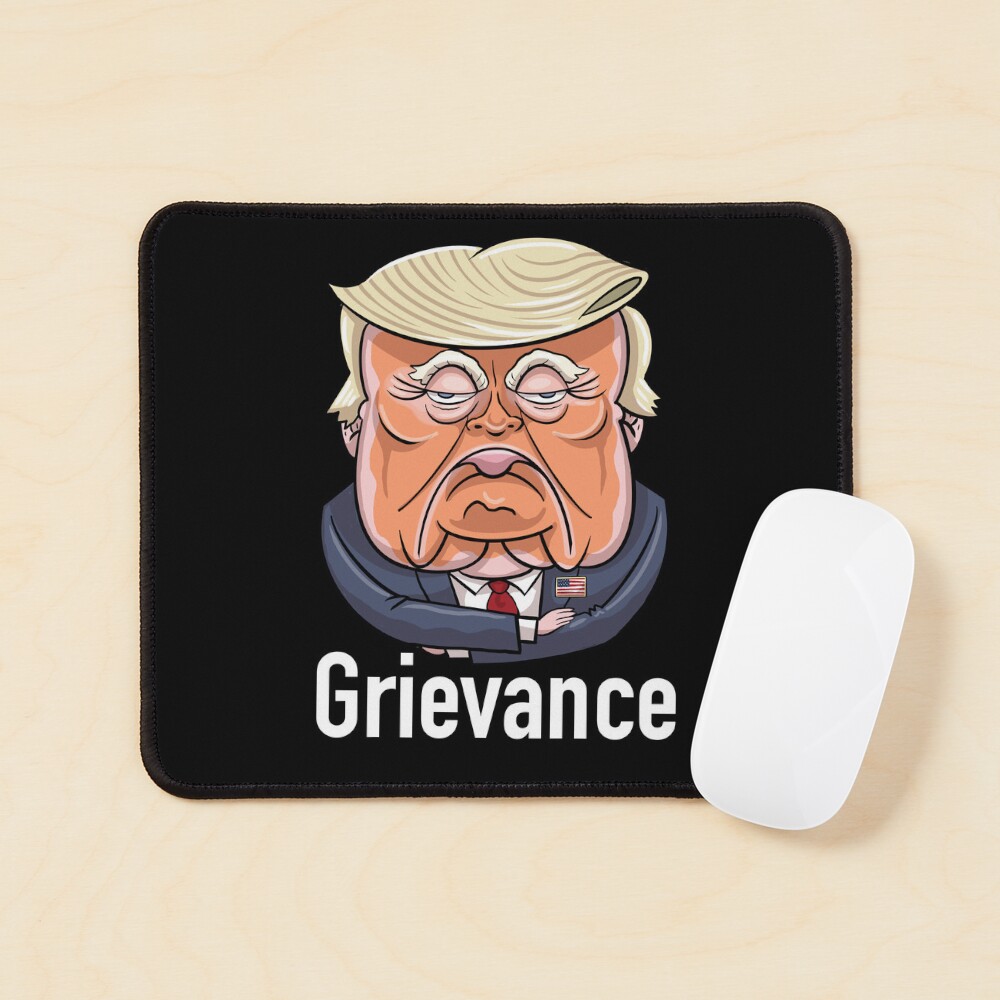 "Grievance" Sticker for Sale by MacKaycartoons | Redbubble