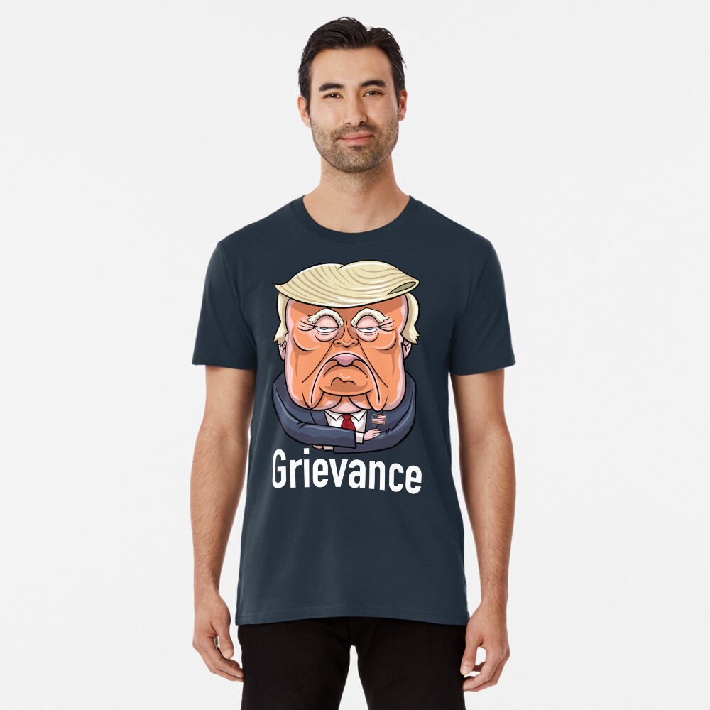 "Grievance" Sticker for Sale by MacKaycartoons | Redbubble