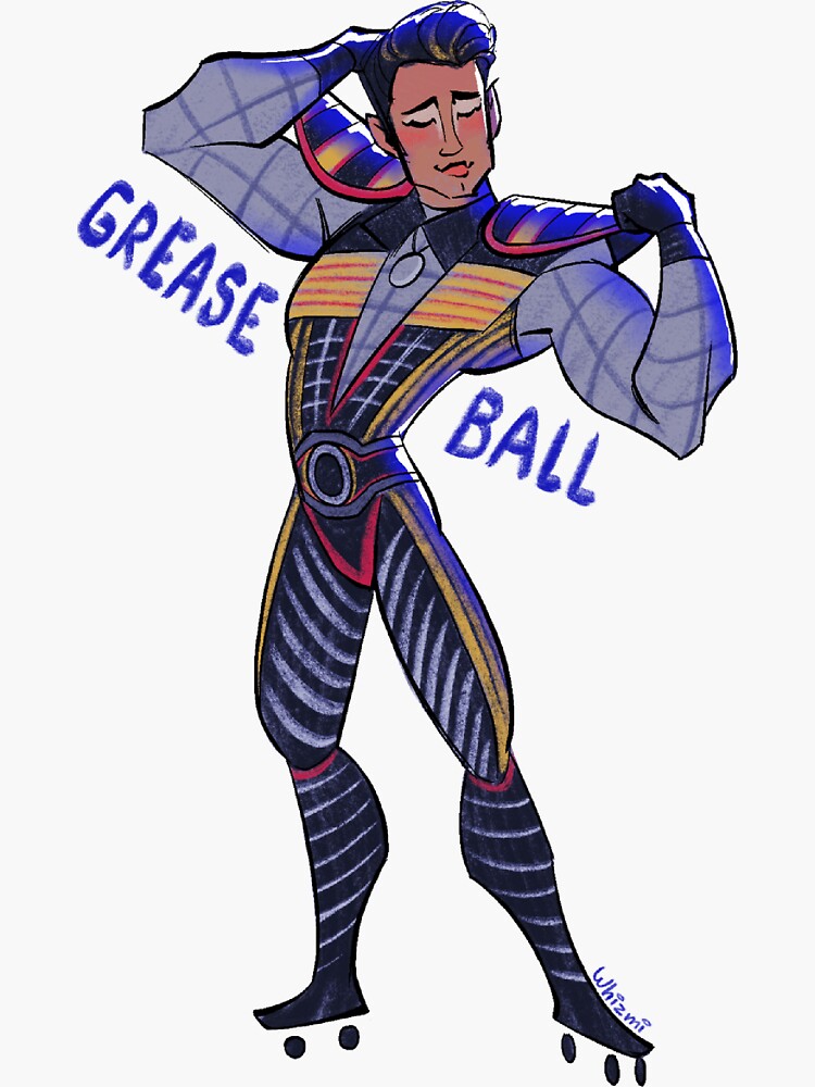 "Greaseball the diesel engine fanart, Starlight Express" Sticker for ...
