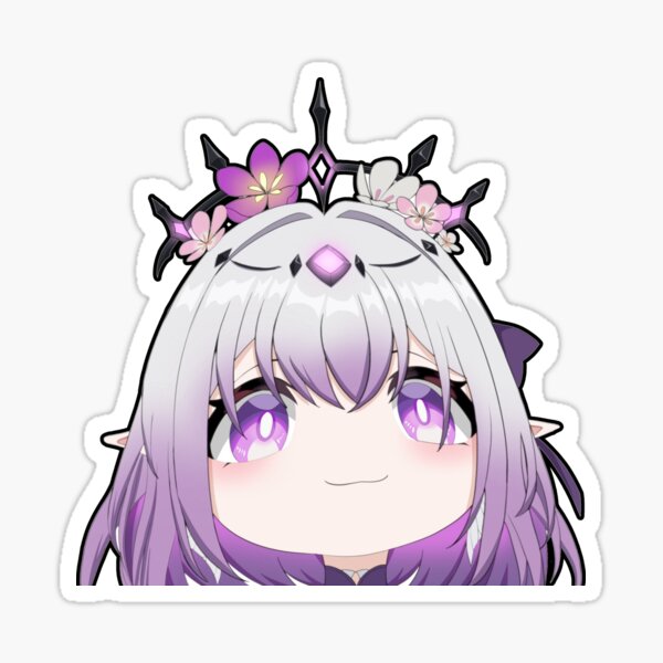 "Honkai Star rail meme Castorice cute chibi Castorice sticker hsr case ...