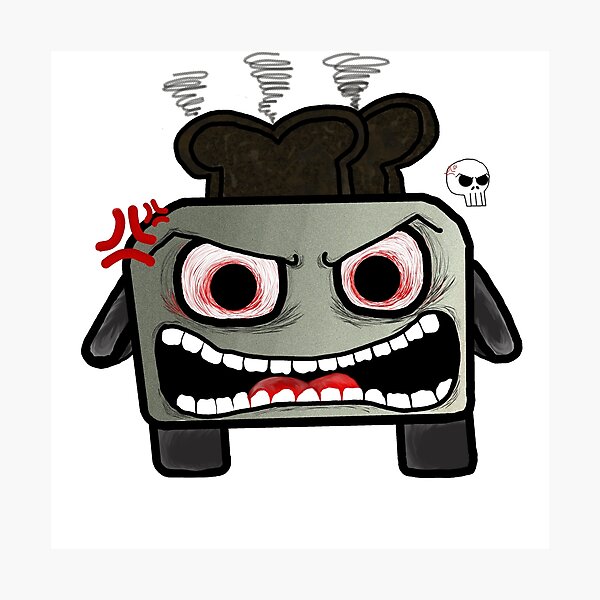 "The Angry Little Toaster" Photographic Print for Sale by Chibibbs ...