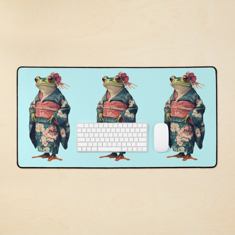"Geisha Frog" Sticker by Mauswohn | Redbubble