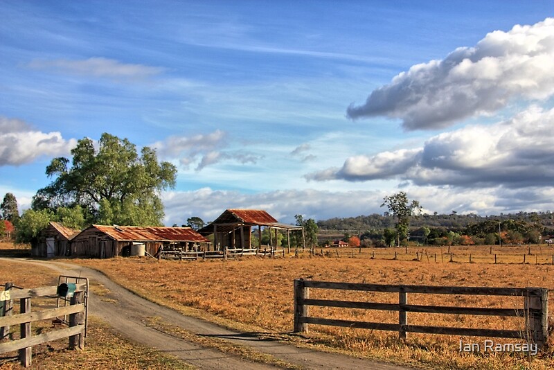 "Through the open gate." by Ian Ramsay | Redbubble