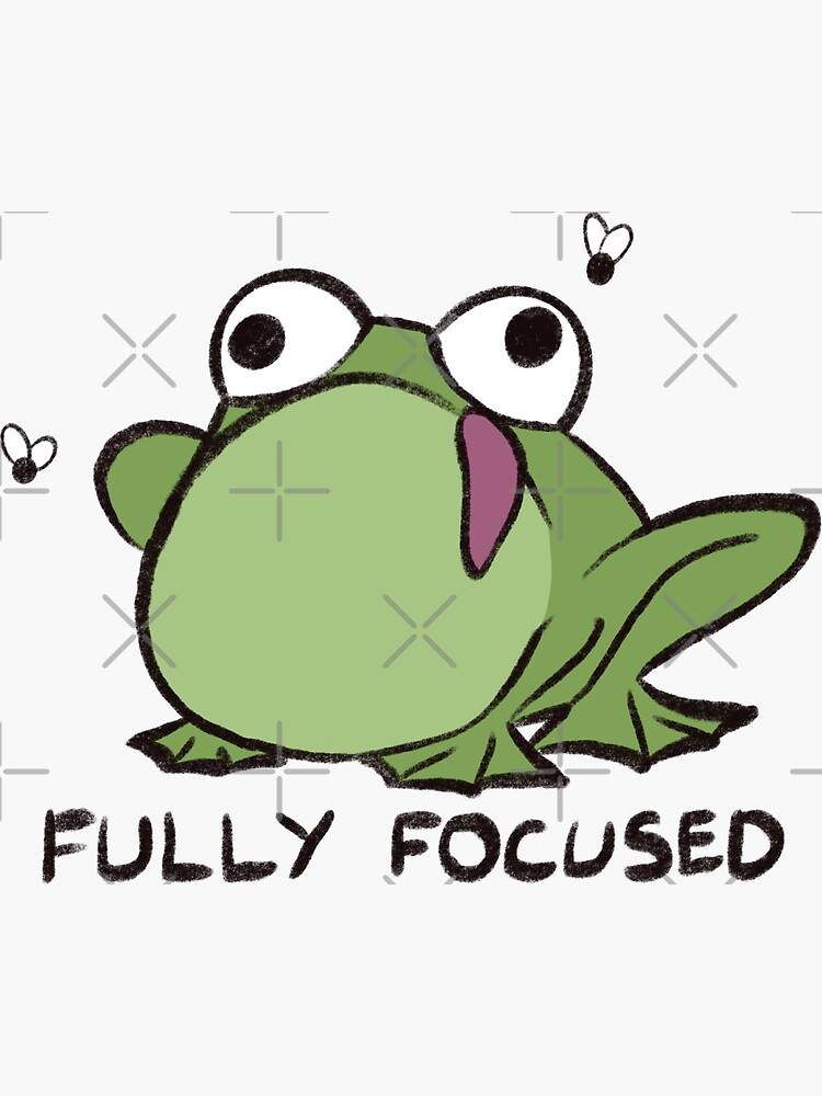"Fully focused derpy toad" Sticker for Sale by MorganeMahaud | Redbubble