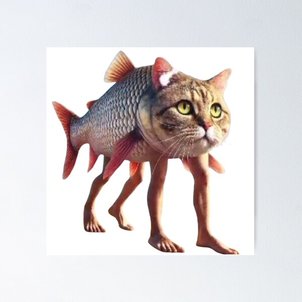 "Trulimero Trulicina (Italian Brainrot) " Poster for Sale by LookinFreshh | Redbubble