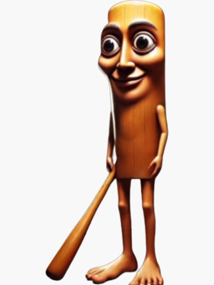 "Tung Tung Tung Sahur (Italian Brainrot) " Sticker for Sale by ...