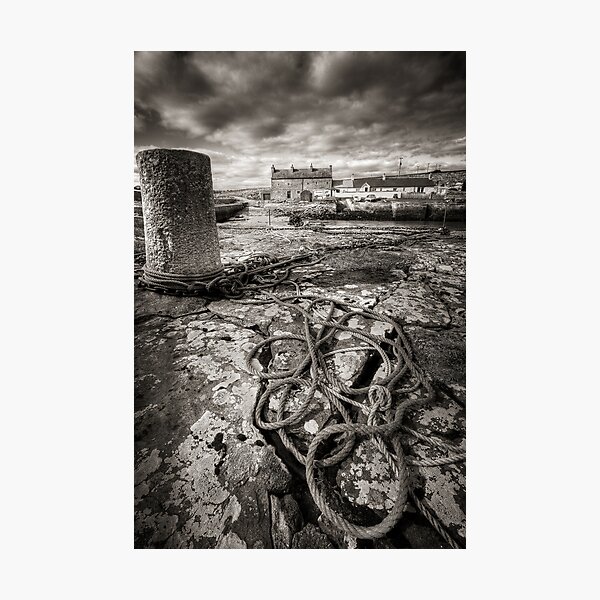 "Reay Harbour, Caithness, Scotland" Photographic Print for Sale by ...