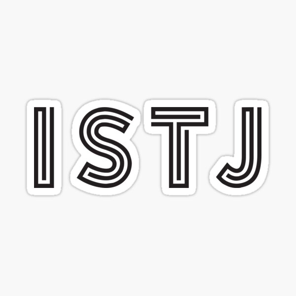 "ISTJ ver.2" Sticker for Sale by teeworthy | Redbubble