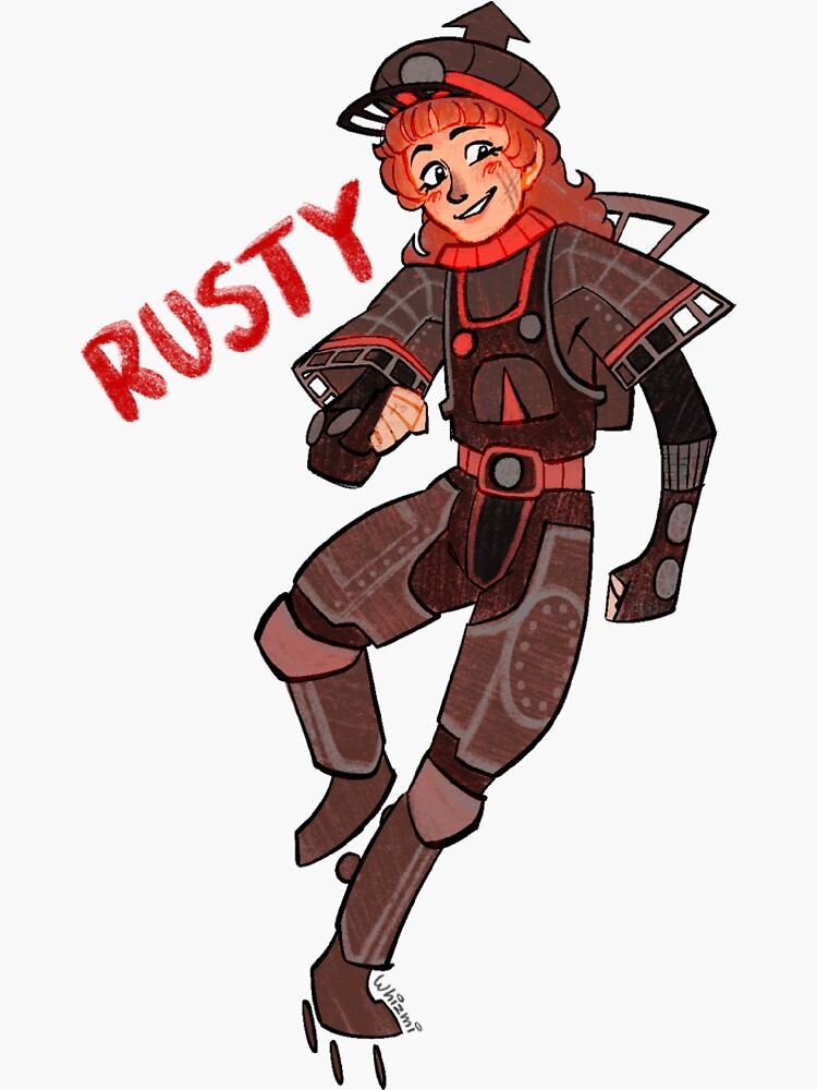 "Rusty the steamer fanart, Starlight Express" Sticker for Sale by ...