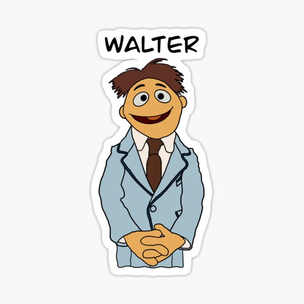 "The Muppets - Walter" Sticker for Sale by Animals-by-JB | Redbubble