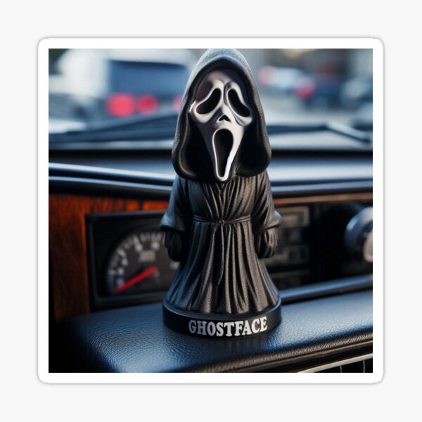 "Bobblehead Ghostface " Sticker for Sale by Ghostface25 | Redbubble