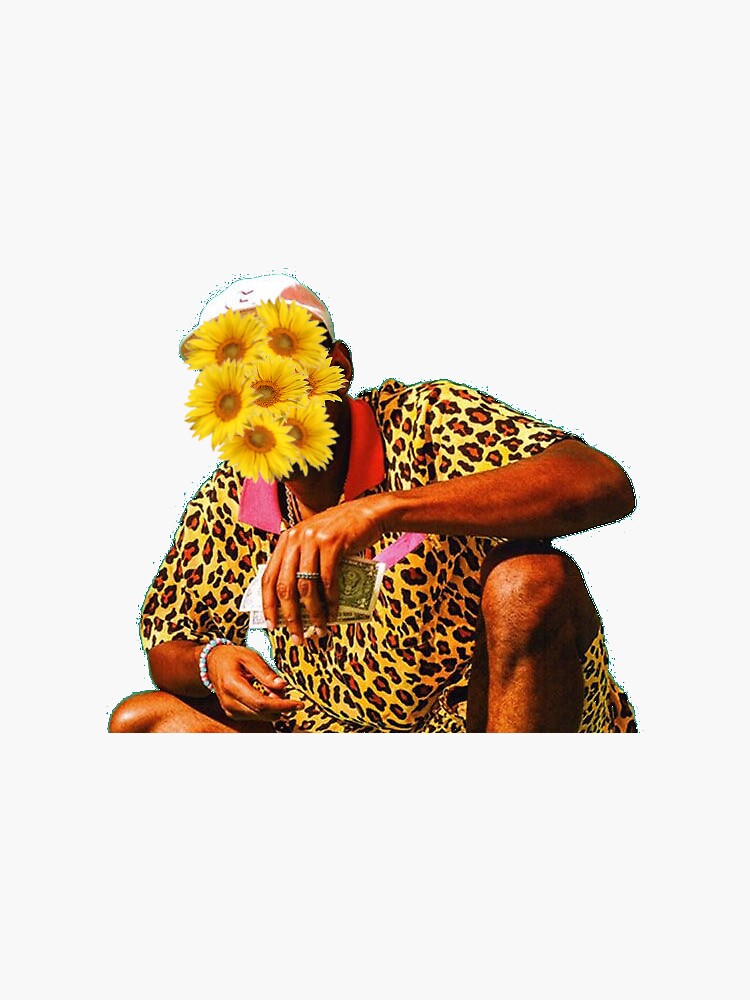 "flower boy" Sticker for Sale by dogluvr | Redbubble