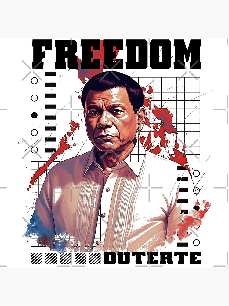 "Free Duterte with Philippine Map" Poster for Sale by Alkimizta1980 ...