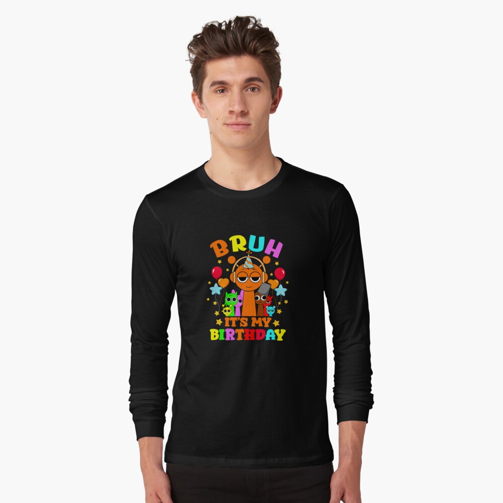 "Bruh Sprunki It’s My Birthday Sprunki Birthday " Sticker for Sale by ...