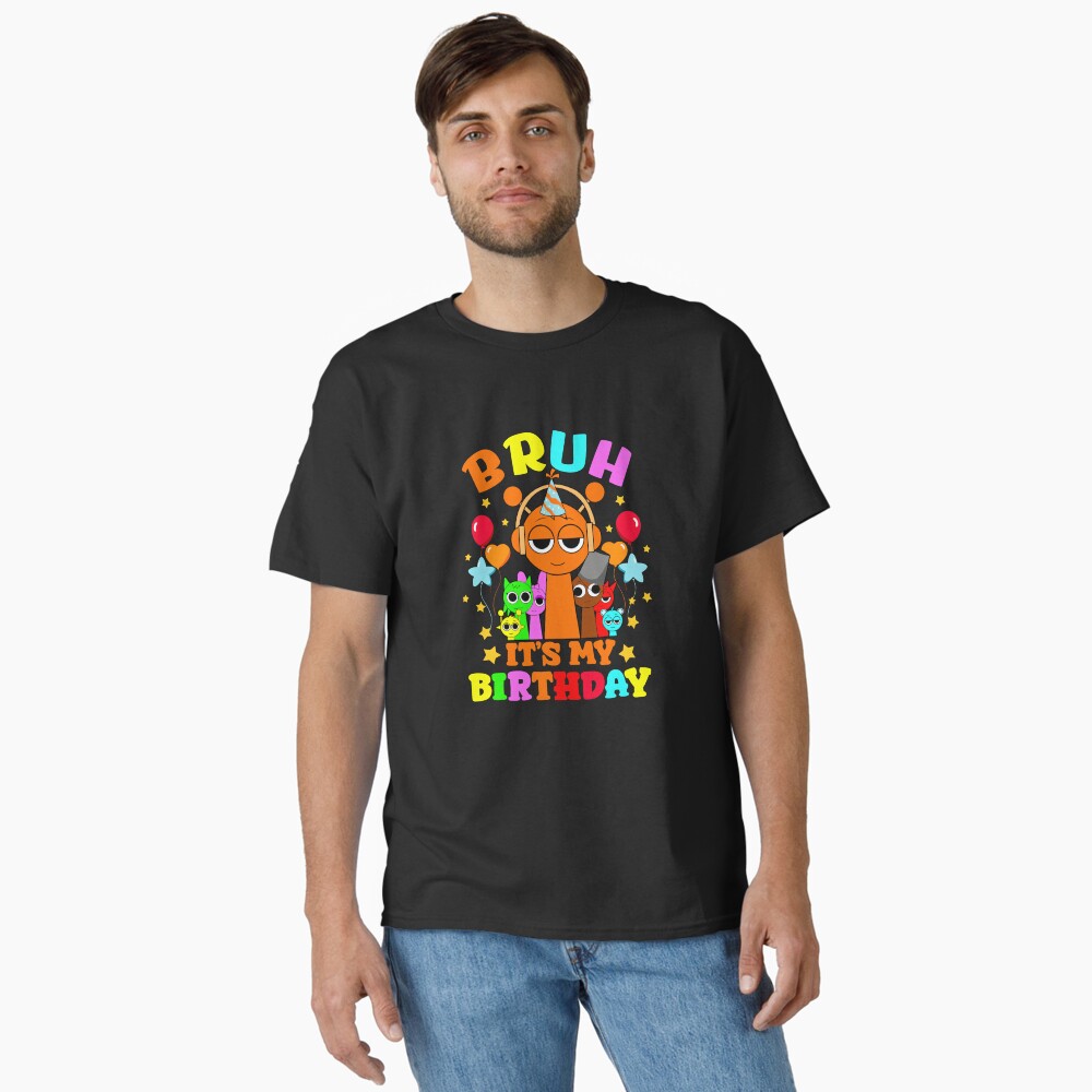 "Bruh Sprunki It’s My Birthday Sprunki Birthday " Sticker for Sale by ...