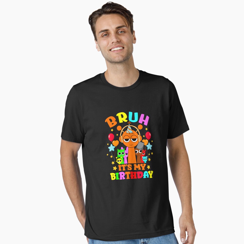 "Bruh Sprunki It’s My Birthday Sprunki Birthday " Sticker for Sale by ...