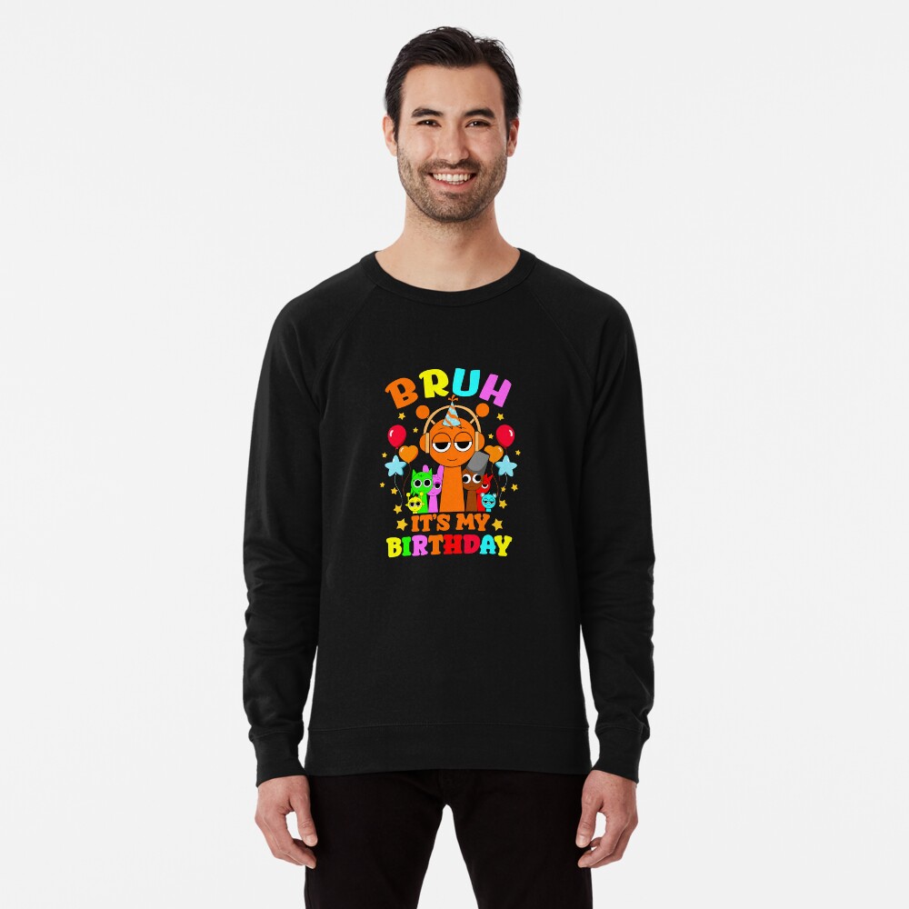 "Bruh Sprunki It’s My Birthday Sprunki Birthday " Sticker for Sale by ...