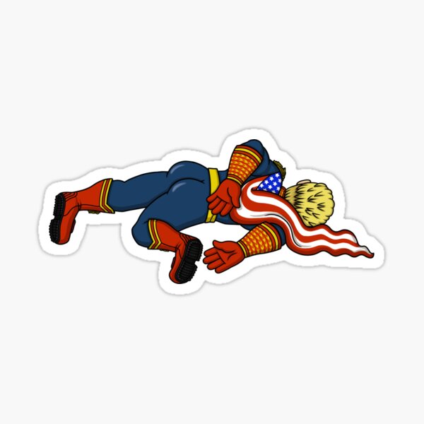 "Family Guy Death Pose Homelander" Sticker for Sale by CEOofHomelander ...