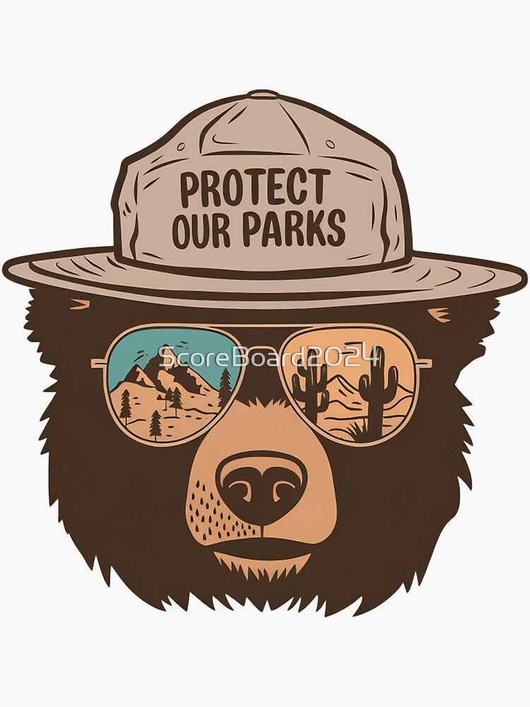 "Protect our national parks - Us alt service park bear resist mountains ...