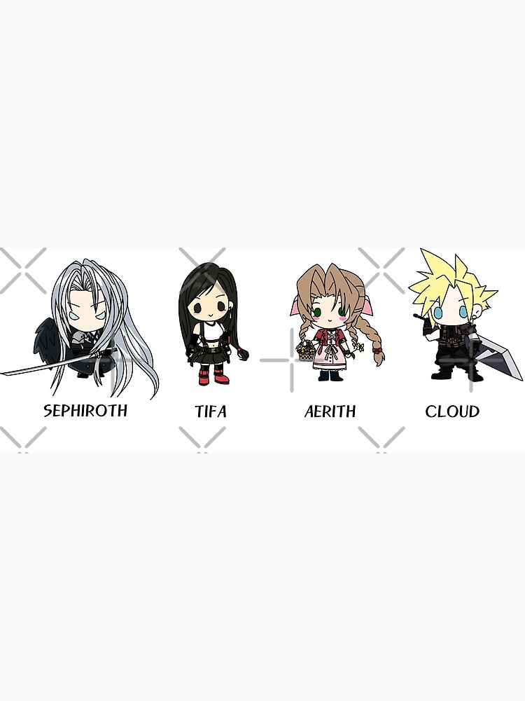 "Chibi Final Fantasy 4 " Poster for Sale by chibicrayon | Redbubble