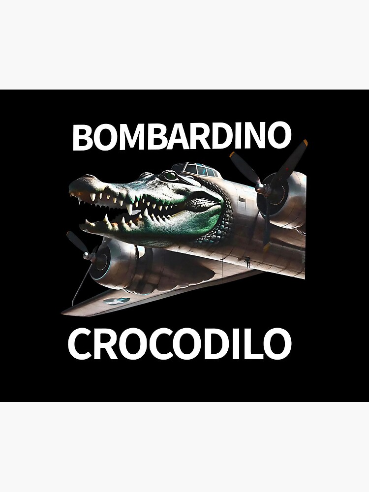 "Bombardino Crocodilo Bombardiro Crocodilo AI Brainrot Italian Meme ...