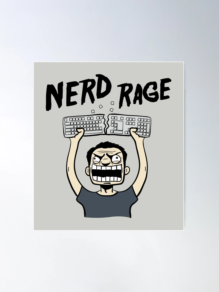 Nerd Rage Funny Nerd Rage Radio | Comic Strip Illustrations By Lucas