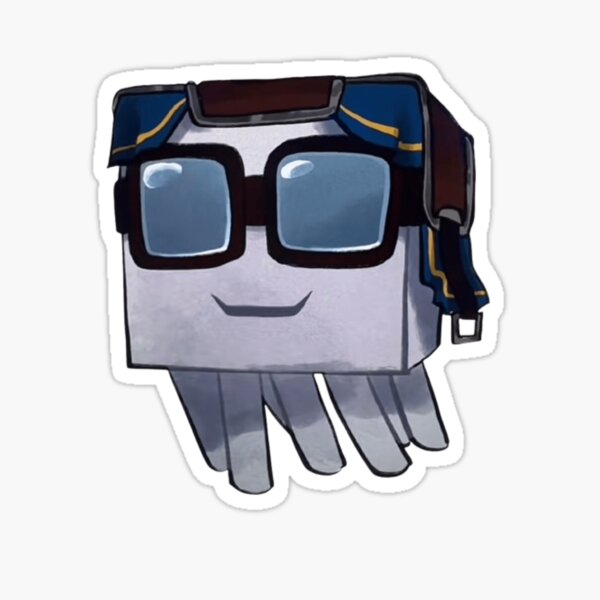 "Happy Ghast" Sticker for Sale by socrazy3 | Redbubble