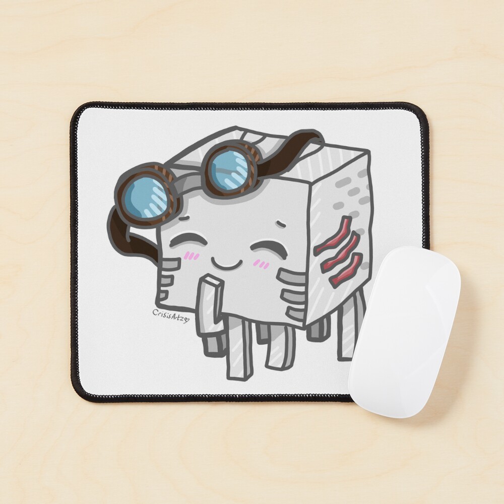 "Happy Minecraft Ghast- Goggles" Sticker for Sale by Crisis-Artz ...