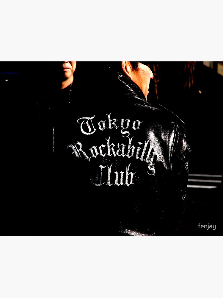 "Tokyo Rockabilly Club " Metal Print for Sale by fenjay | Redbubble