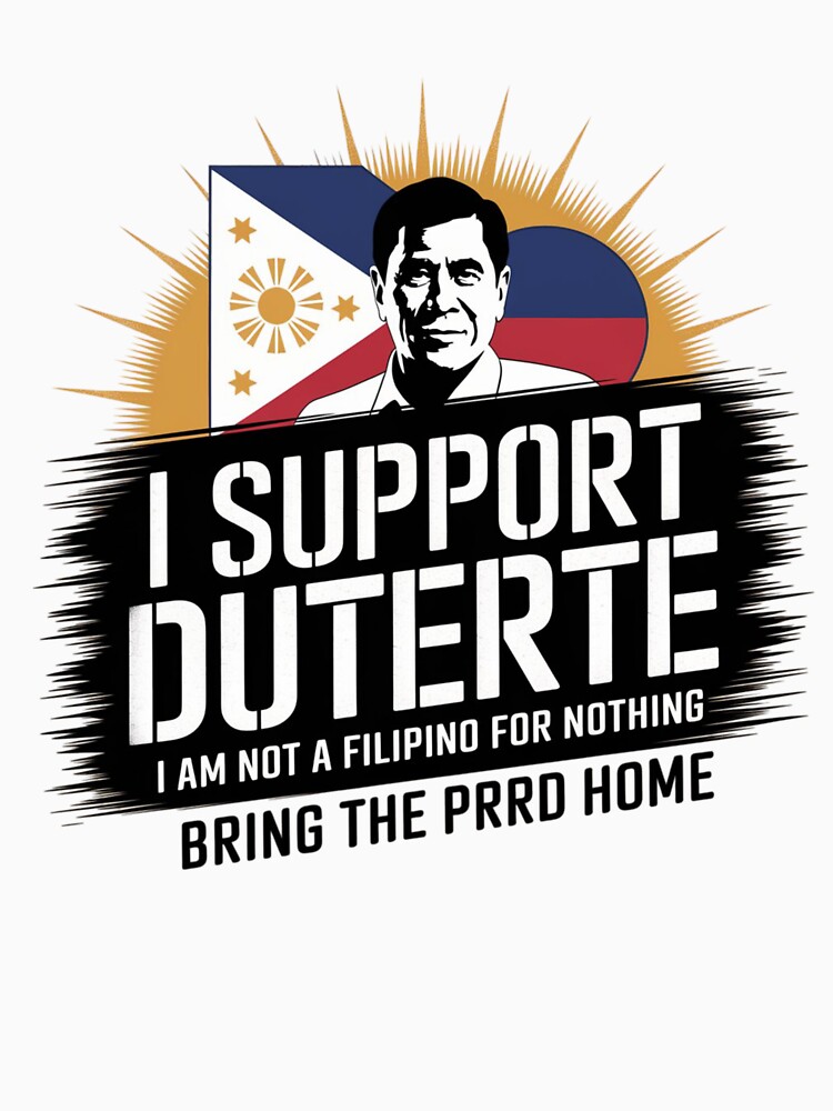 "Free Duterte | Supporter President Rodrigo Digong Duterte" Essential T ...