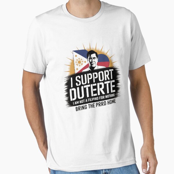 "Free Duterte | Supporter President Rodrigo Digong Duterte" Essential T ...