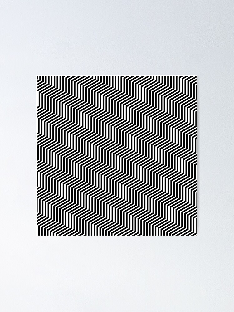 "stairs - op art" Poster by nickvdg | Redbubble