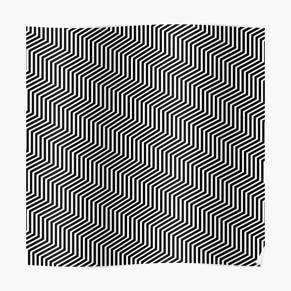 "stairs - op art" Poster by nickvdg | Redbubble
