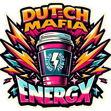 "Dutch Mafia Energy" Sticker for Sale by Gscode | Redbubble